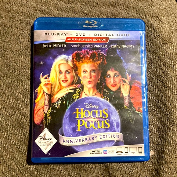 Disney | Media | Hocus Pocus Anniversary Edition Blu Ray | Poshmark